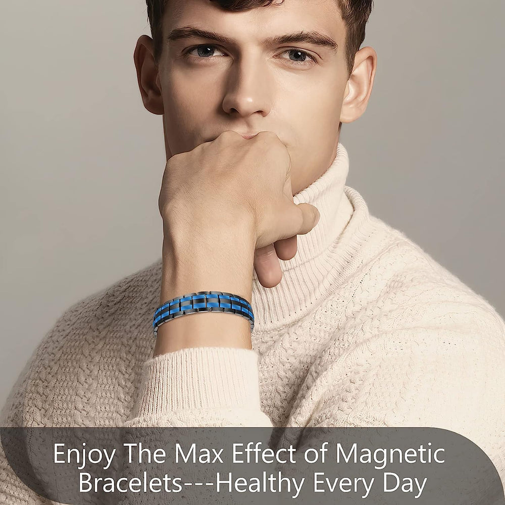 Germanium Infrared negative ion 4 Elements magnetic bracelet